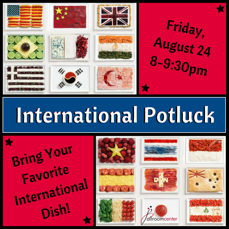 International Potluck Image - The Ballroom Center